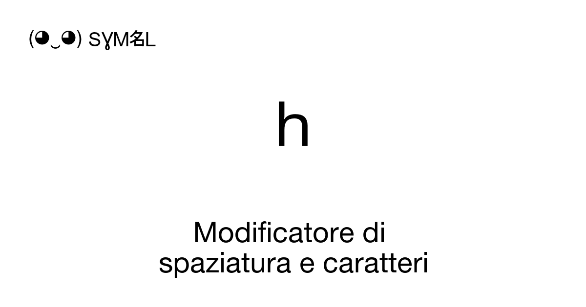 Modificatore di spaziatura e caratteri, ‭ʰ ʱ ʲ‬, 80 symboli, Intervallo ...