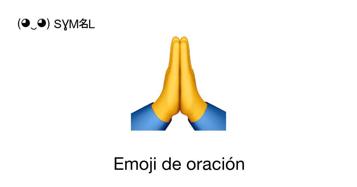 🙏🤲 Emojis de oración: copia y usa tus símbolos de oración favoritos ...